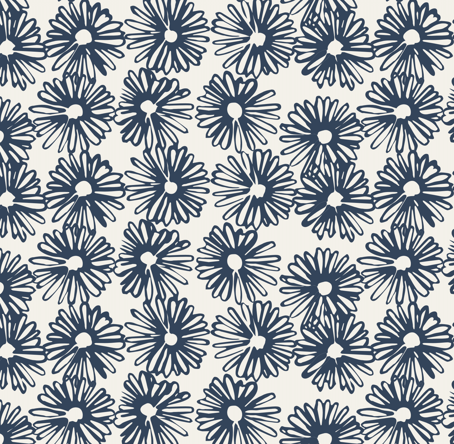 Hand Drawn Daisies – Elizabeth Ackerman Designs, LLC