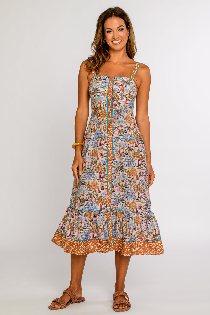 Deenie Dress in Enchanted – Elizabeth Ackerman Designs, LLC