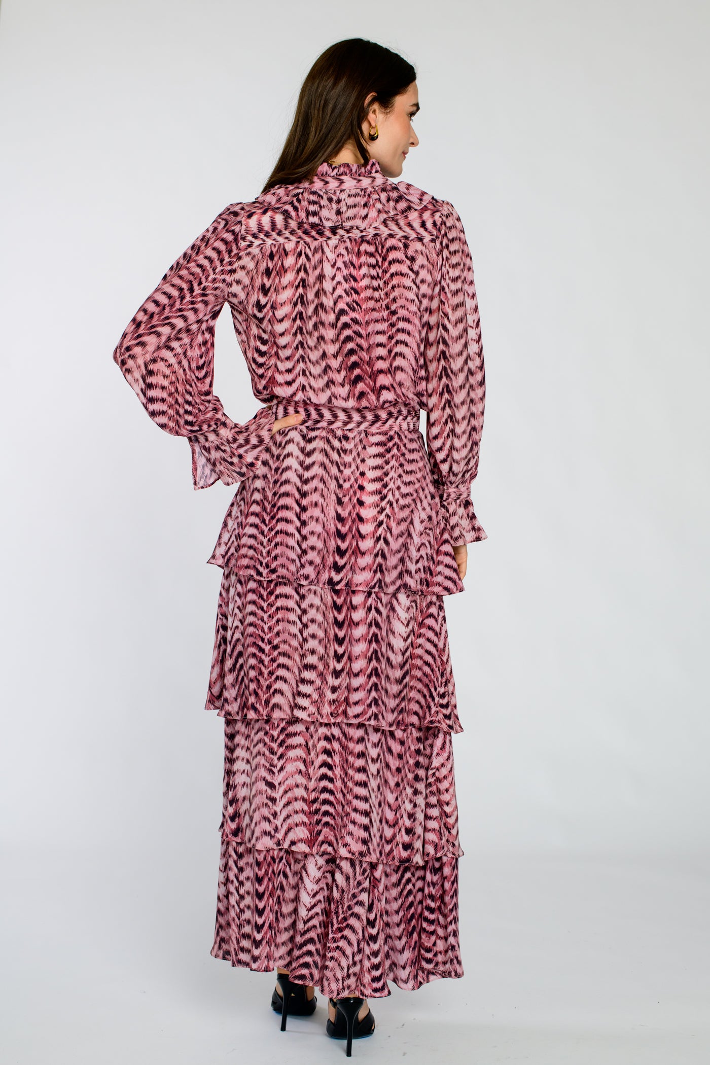 Farrow Top in Abstract Zig Zag – Elizabeth Ackerman Designs, LLC